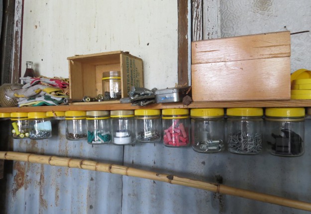Vegemite Jar Shelf - Arts, Crafts and DIY